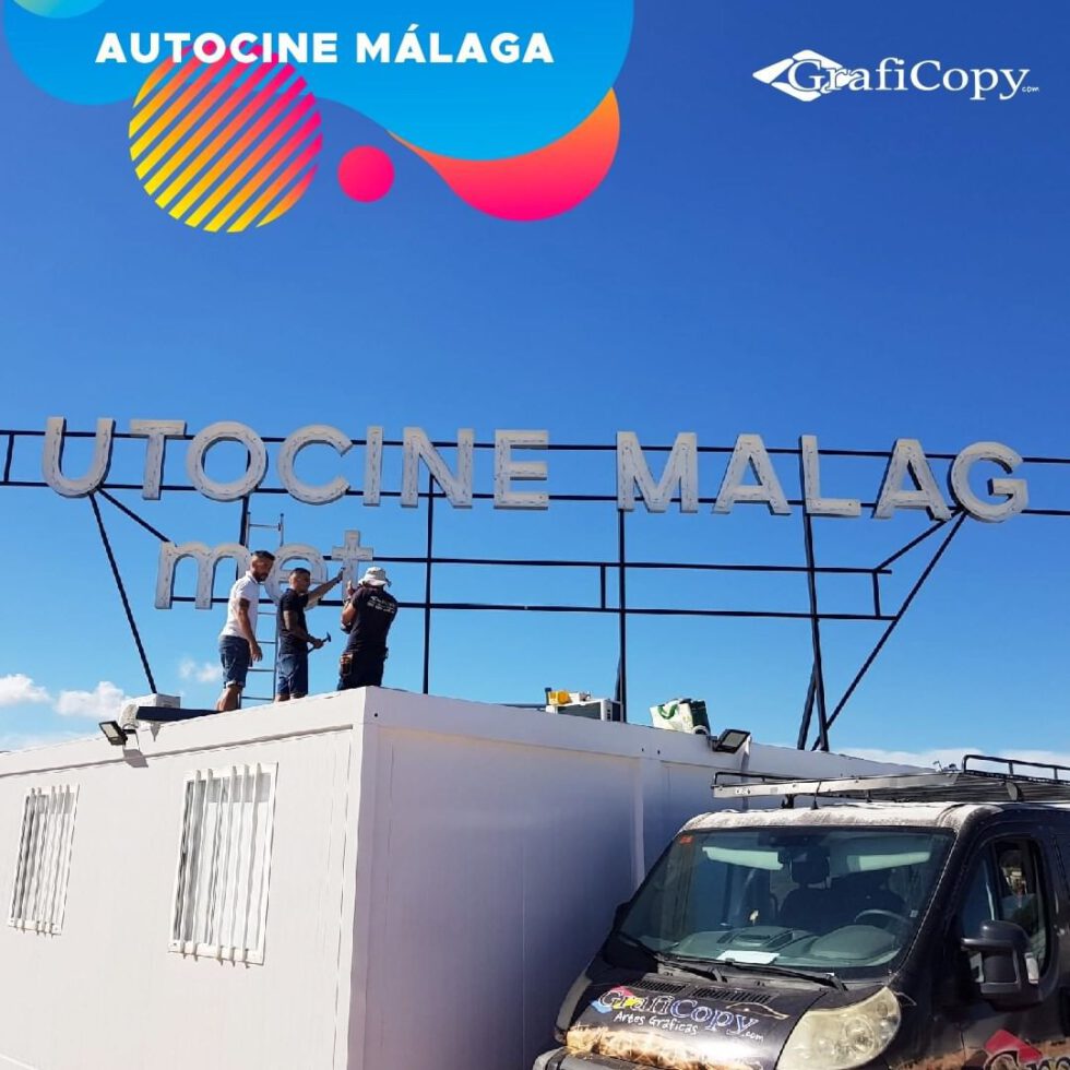 Autocine Málaga - Graficopy